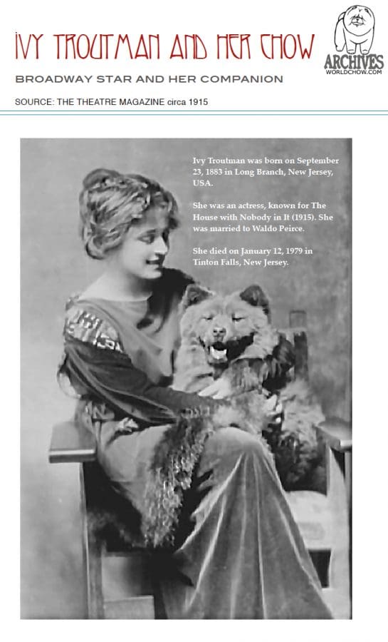 IVY TROUTMAN & CHOW 1914 - ChowTales